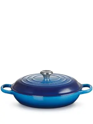 LE CREUSET Signature Cast Iron Casserole - Blue