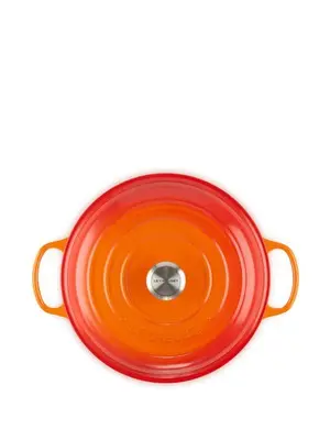 LE CREUSET Signature Cast Iron Casserole - Orange