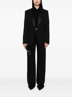 Stella McCartney Wool Single-breasted Blazer - Black