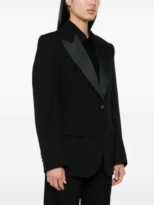 Stella McCartney Wool Single-breasted Blazer - Black
