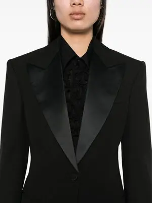 Stella McCartney Wool Single-breasted Blazer - Black