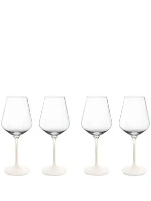 VILLEROY & BOCH Manufacture Rock Wine Glasses - White