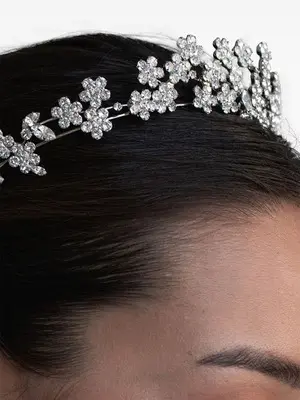 JENNIFER BEHR Meadow Tiara Headband - Neutrals