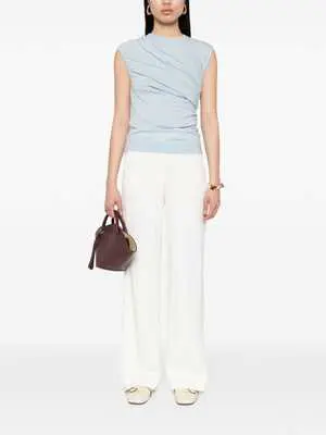 Lorena Antoniazzi Crepe Straight Trousers