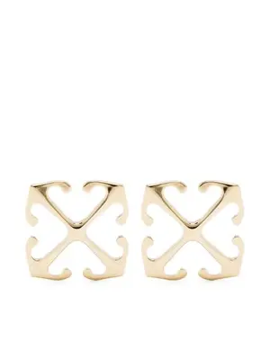 Off-White Mini Arrow Earrings