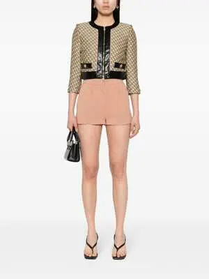 Elisabetta Franchi Crepe Shorts - Pink