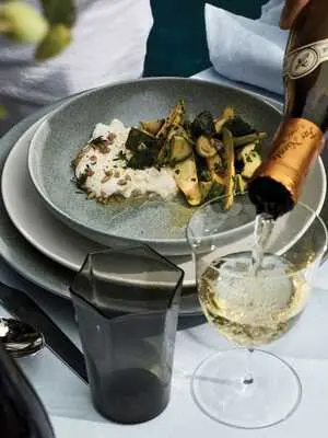 L'Objet Terra Porcelain Bowl - Green
