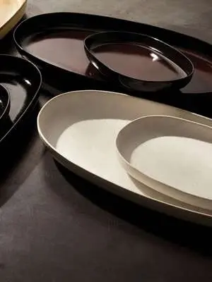 L'Objet Small Terra Porcelain Platter