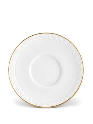 L'Objet Neptune Espresso Cup And Saucer - White