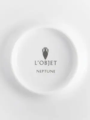 L'Objet Neptune Espresso Cup And Saucer - White