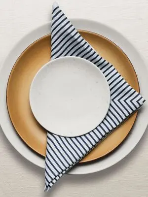 L'Objet Terra Porcelain Plate - White