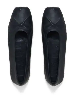 Marni Leather Ballerinas - Black