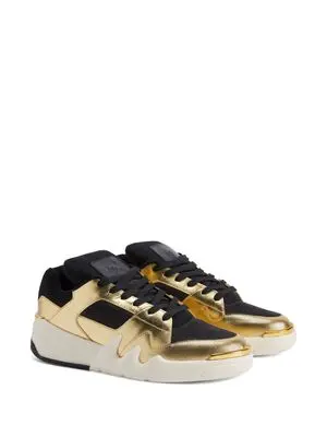 GIUSEPPE ZANOTTI Talon Leather Sneakers - Black