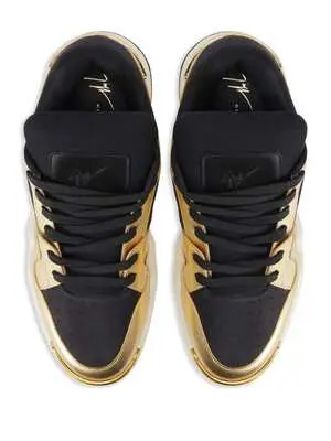 GIUSEPPE ZANOTTI Talon Leather Sneakers - Black