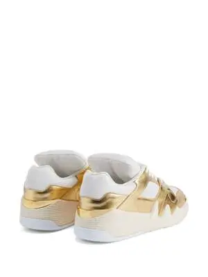 GIUSEPPE ZANOTTI Talon Low-top Sneakers - Gold