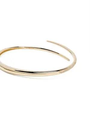 Adina Reyter 14kt Yellow Diamond Cuff Bracelet