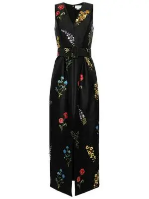 Sachin & Babi Marsden Floral-print Gown