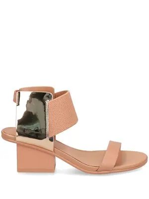 United Nude Raila 60mm Leather Sandals - Pink