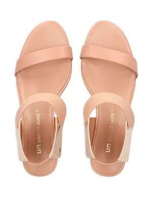 United Nude Raila 60mm Leather Sandals - Pink