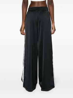 Adidas Wide-leg Satin Track Trousers