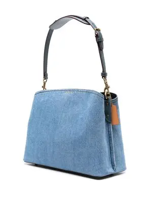 COACH Willow 24 Denim Tote Bags