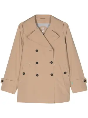 SAVE THE DUCK Button-fastening Trench Coat - Neutrals