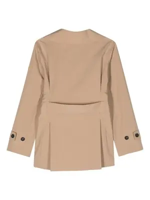 SAVE THE DUCK Button-fastening Trench Coat - Neutrals