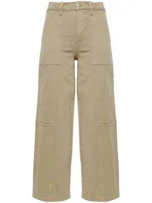 Rails Getty Mid-rise Cropped Jeans - Green