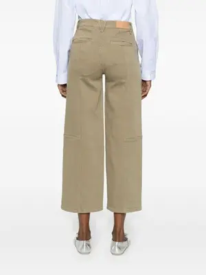 Rails Getty Mid-rise Cropped Jeans - Green