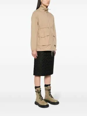 Moncler Iadi Parka Jacket - Brown