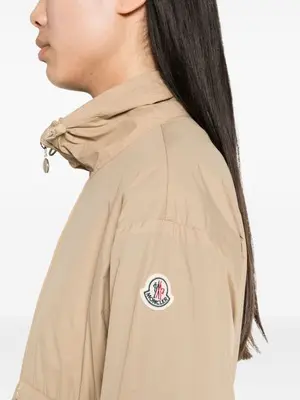 Moncler Iadi Parka Jacket - Brown