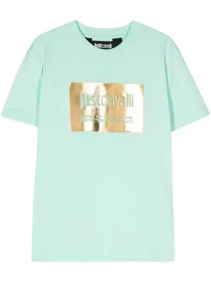 Just Cavalli Embossed Logo T-shirt