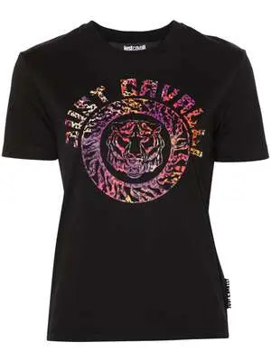 Just Cavalli Logo-print T-shirt