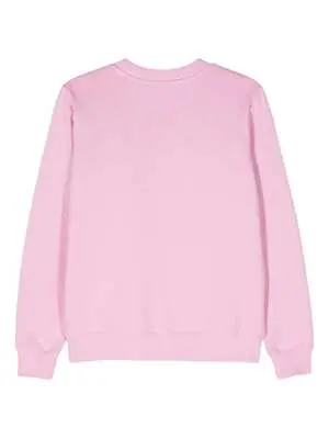 Just Cavalli Logo-print Cotton Sweatshirt - Pink