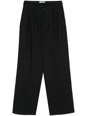 CMMN SWDN Omari Pleat-detail Wool Trousers