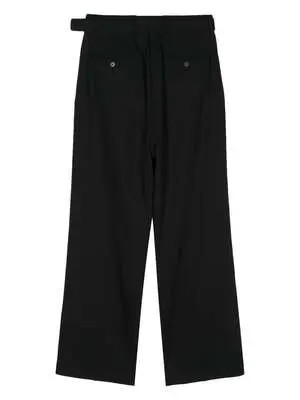 CMMN SWDN Omari Pleat-detail Wool Trousers