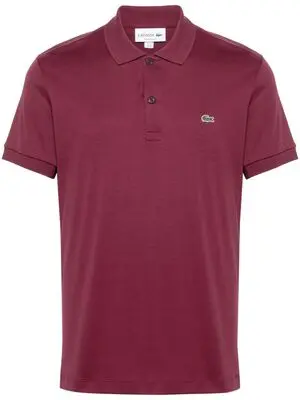 Lacoste Logo-embroidered Cotton Polo Shirt