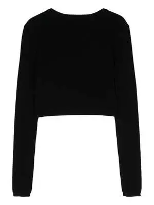 Just Cavalli Logo-plaque Cropped Cardigan