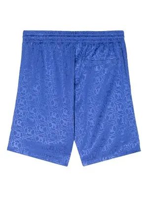 Just Cavalli Jacquard-logo Track Shorts