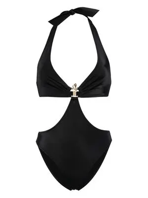 Just Cavalli Metallic-snake One-piece
