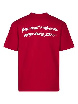 Supreme Text-print T-shirt - Red