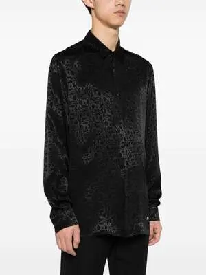 Just Cavalli Logo-jacquard Shirt
