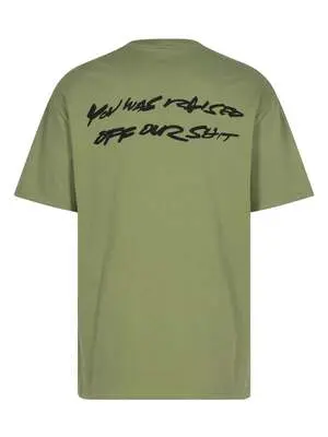 Supreme Futura Text-print T-shirt - Green