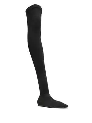 Dolce & Gabbana Thigh-high Flat Boots