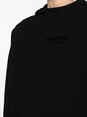 Fear Of God Cotton Hoodie - Black