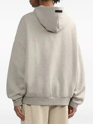 Fear Of God Essentials Cotton Hoodie - Grey