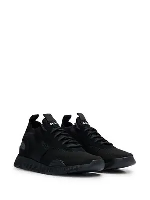 BOSS Knitted Low-top Sneakers
