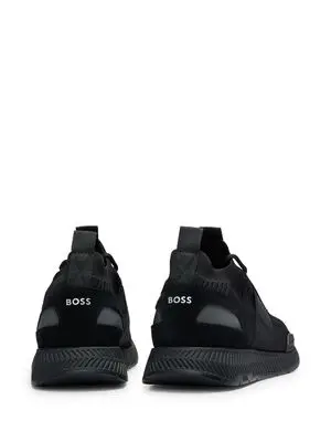 BOSS Knitted Low-top Sneakers