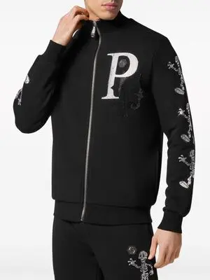 Philipp Plein Skeleton-print Jersey Tracksuit