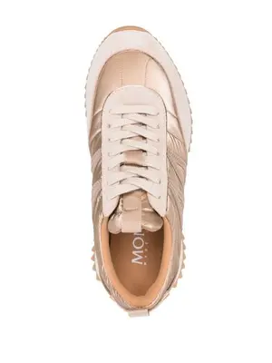Moncler Pacey Padded Sneakers - Neutrals